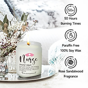 Nurse Gifts for Women - Graduation Set, Graduation Gifts for Her, Nurse Appreciation Gift, Birthday Set, 8 Pieces Gift for Nursing Worker with 12oz Wine Tumbler (Pink)