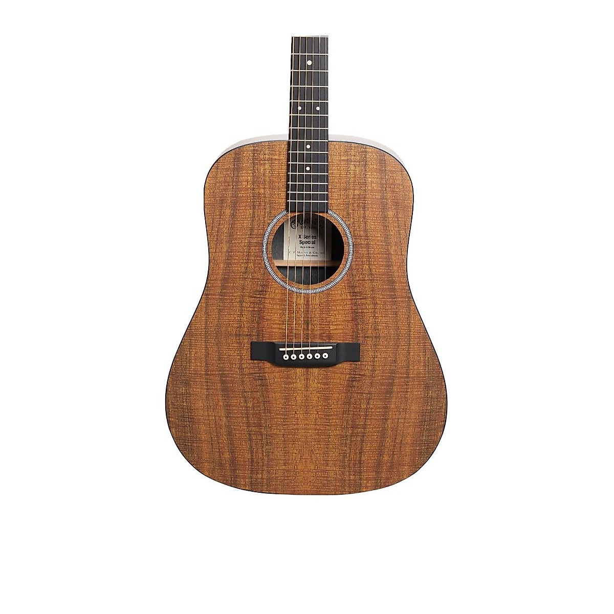 Martin X Series Koa Special Dreadnought Acoustic Guitar - Natural Koa