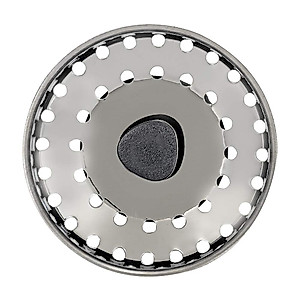 EZ-FLO Rubber Pronged Bottom Fits Sterling Replacement Basket, 3-1/2 Inch Diameter, Stainless Steel, 30057