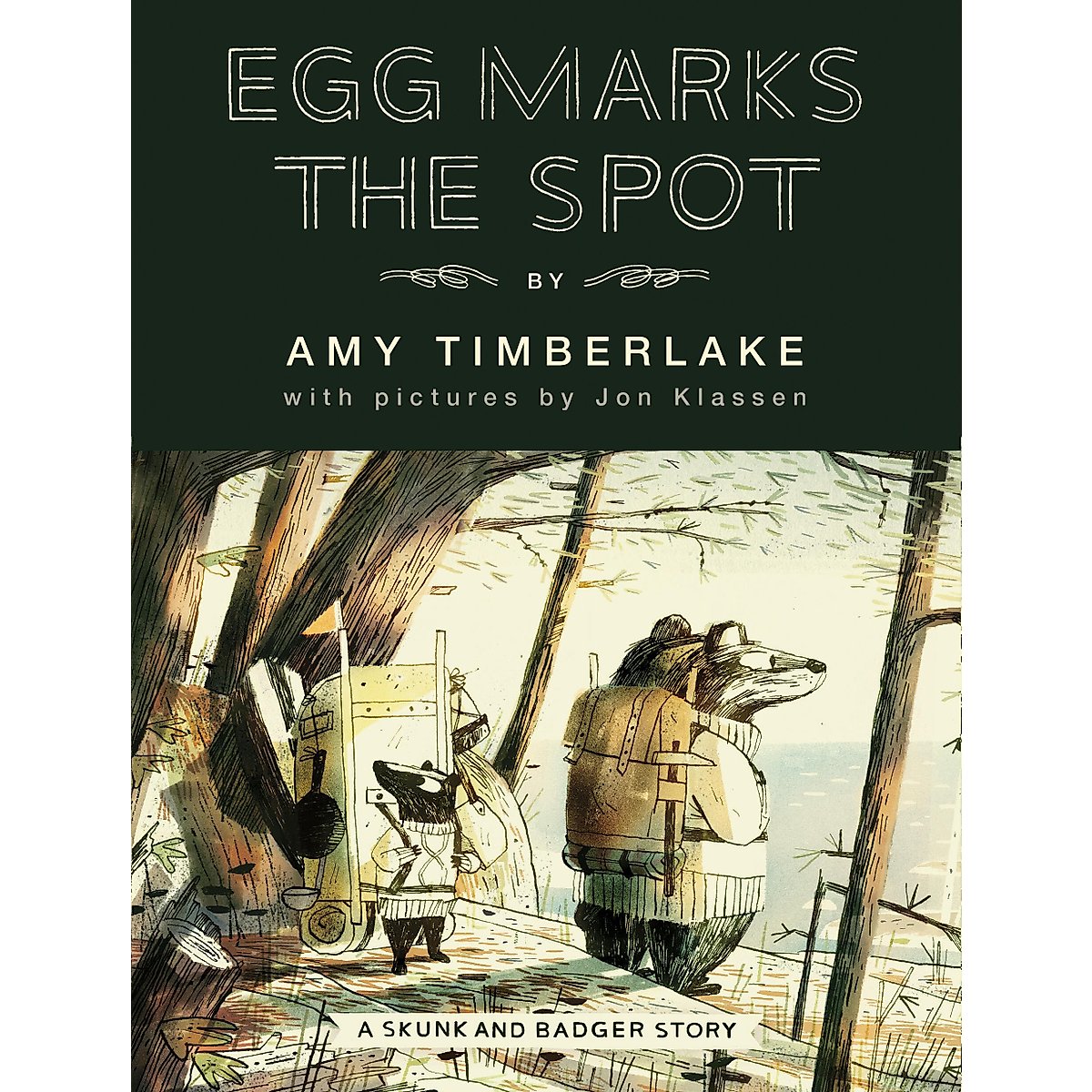 Egg Marks the Spot: A Skunk and Badger Story (Skunk and Badger, 2)