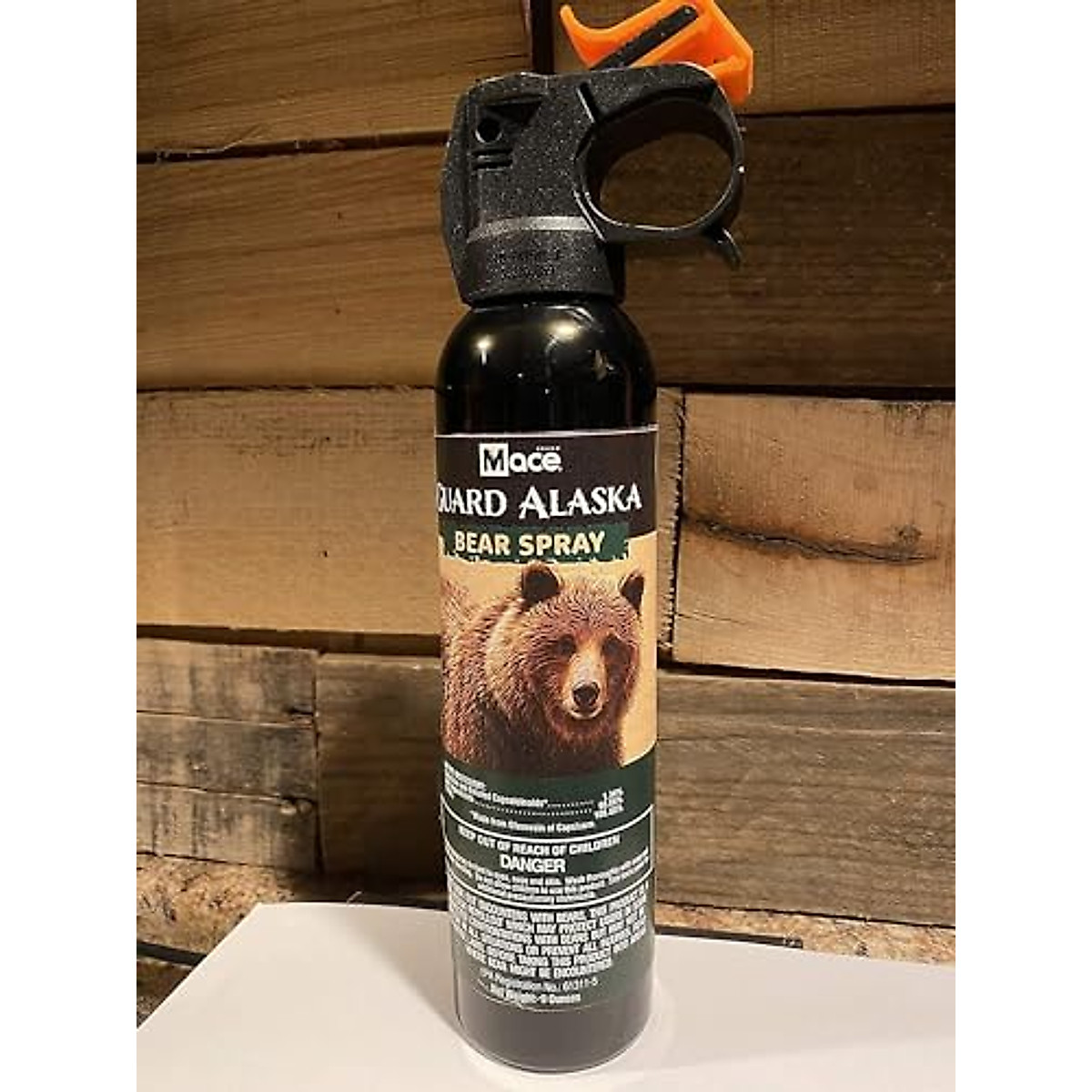 Mace Brand Personal Security Products Guard Alaska Maximum Strength Bear Spray – 20’ Powerful Pepper Spray – Self-Defense for Hiking, Camping, and Other Outdoor Activities, Made in USA