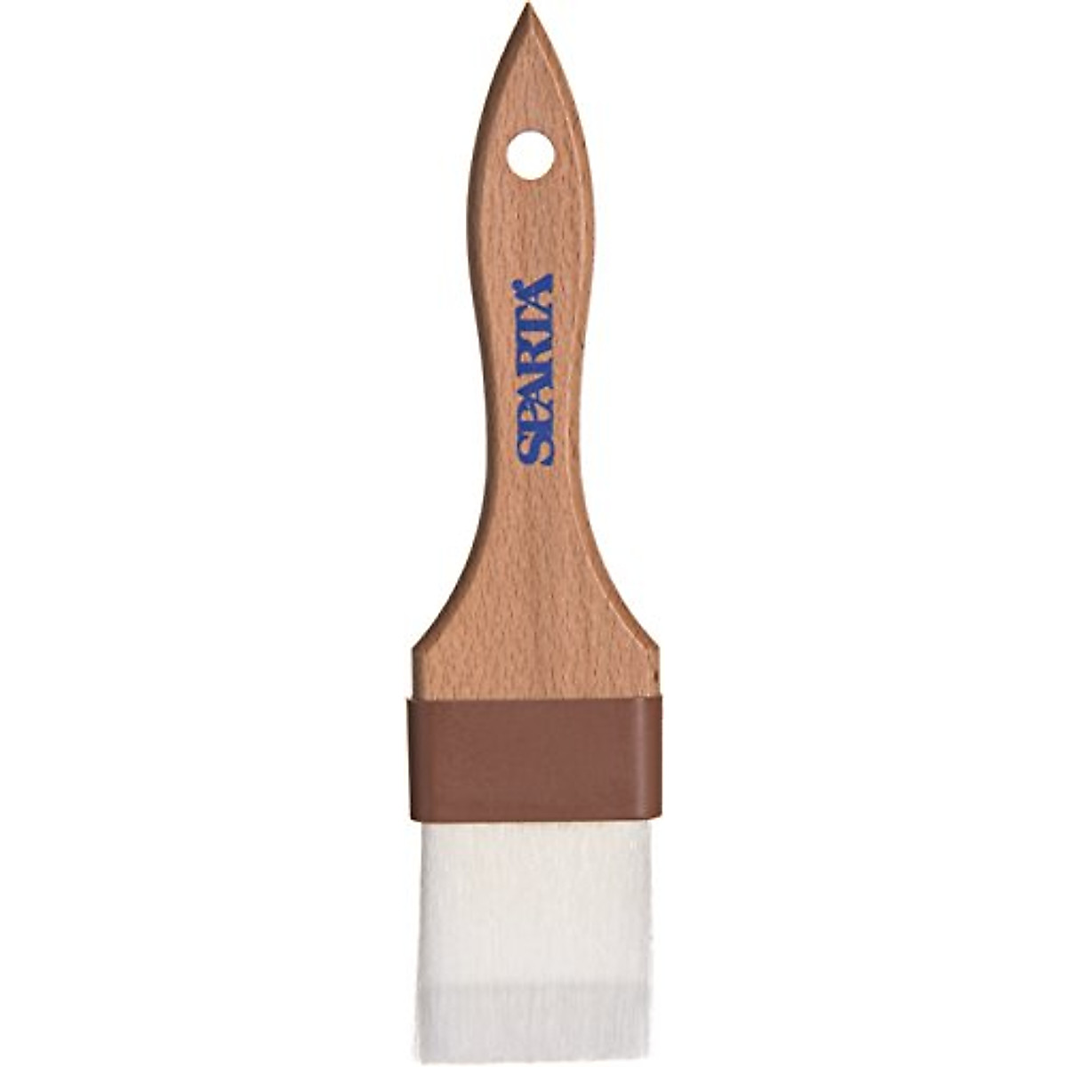SPARTA 4039700 Nylon Wide Brush, Flat With Nylon Bristles, 2 Inches, Brown