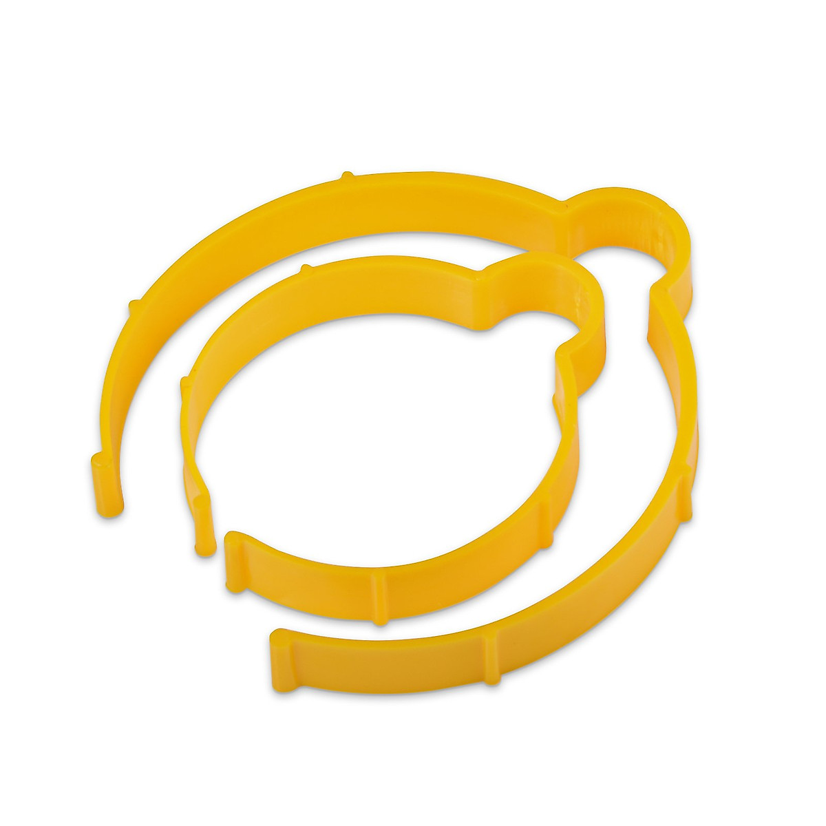 FOSHIO Film Plastic Vinyl Wraps Clip Vinyl Roll Holder Include 2PCS Big Size and 3PCS Small Size Clips - Vinyl Roll Storage Rack