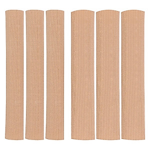 SWZHAI 6 PCS Toe Tubes Sleeves, Cuttable Toe Cushions Gel Toe Protector Breathable Toe Separators Tube Corn Pads for Toes, Fingers