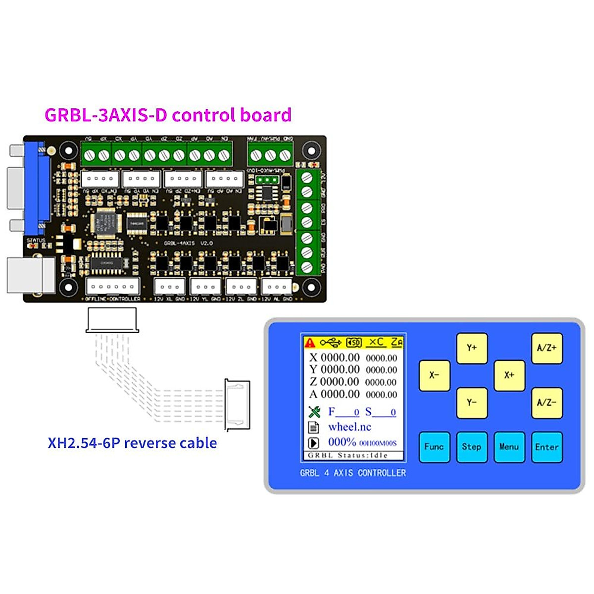 CNC Offline Controller-GRBL Control-CNC Router Machine