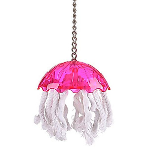 Lucky Bird Toys Jellyfish 3.5in Small Bird Toy