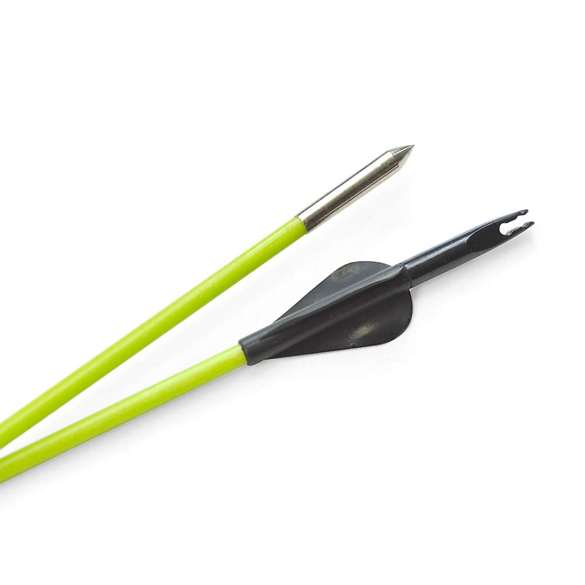 ZSHJGJR 30 Inch Archery Fiberglass Arrow Spine 600 Arrow Hunting Target Practice Arrow for 10-30 Lbs Recurve Straight Compound Bow 6 or 12pcs (6pcs)