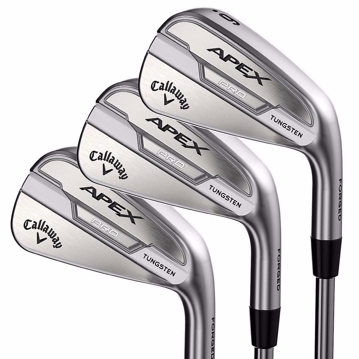 Callaway Golf 2021 Apex Pro Iron Set (Set of 8 Clubs: 3-PW, Right-Handed, Steel, Regular)