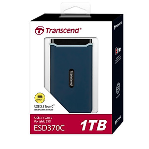 Transcend TS1TESD370C 1TB USB 3.1 Gen 2 USB Type-C ESD370C Portable, Rugged Solid State Drive