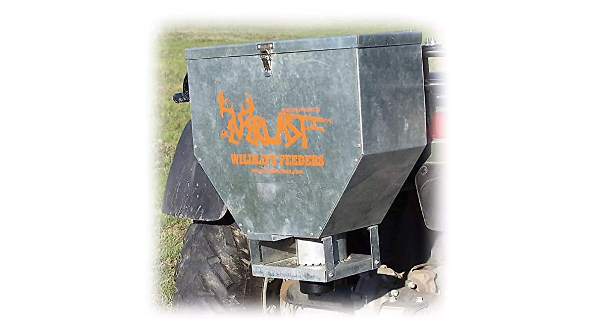 ForEverlast 50LB ATV/Truck Corn Spreader: Efficient Deer Feeder