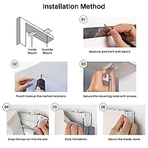 Hiifroy Roman Shades for Window, Light Filtering with Linen Texture Thermal Insulated Heat Blocking Window Blinds for Home Living Room Decor, Linen 20" W x 24" H
