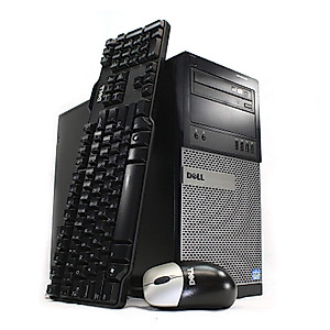 Dell Optiplex 790 Desktop Tower PC, Intel Quad Core i5 (3.10GHz) Processor, 16GB RAM, 2TB Hard Drive, Windows 10 Professional, DVD, Keyboard, Mouse, WiFi (Renewed)