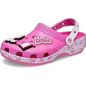 Crocs Unisex Barbie Classic Clogs, Electric Pink, Numeric_10 US Men