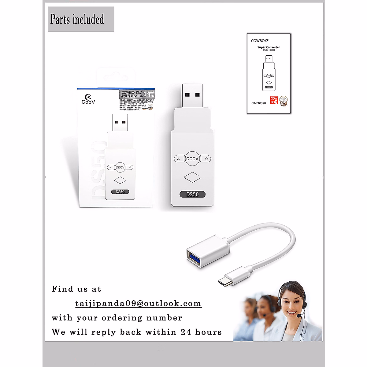 Controller Adapters,Wireless Controller Adapter for Xbox Series X|S Controller/Xbox One X|S Controller/Elite Series 2/PS5/PS4/Switch Controller Playing on PS4/Switch/Windows 11&10 PC