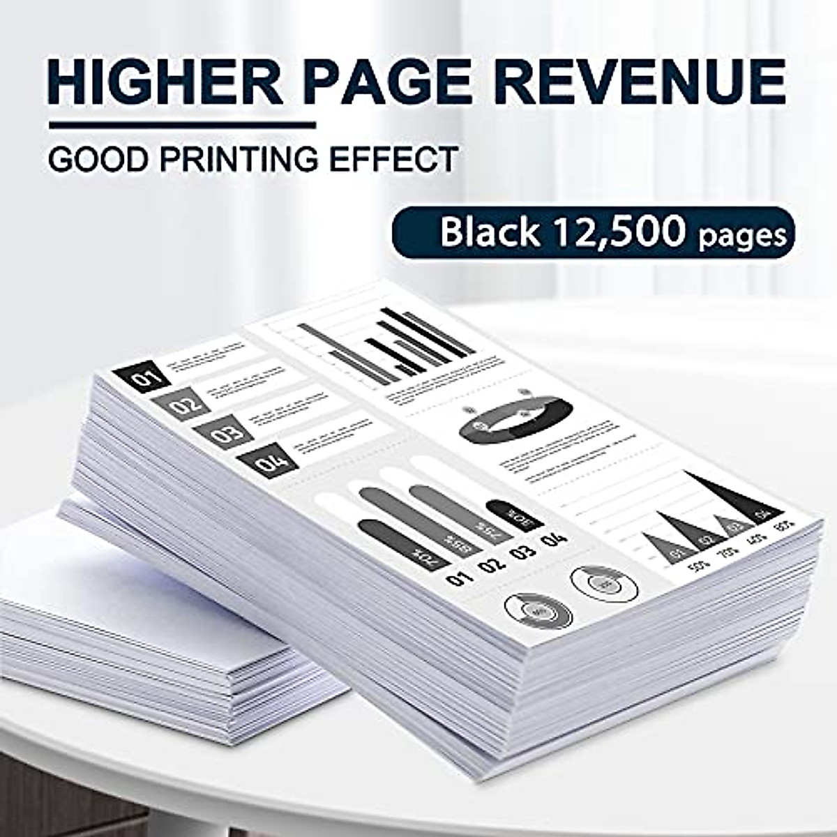 Van Enterprises High Yield 2 Pack Black DR630 DR-630 Compatible Drum Unit Replacement for Brother HL-L2300D L2305W L2315DW L2320D L2340DW L2360DW L2380DW MFC-L2680W L2720DW DCP-L2520DW Printer