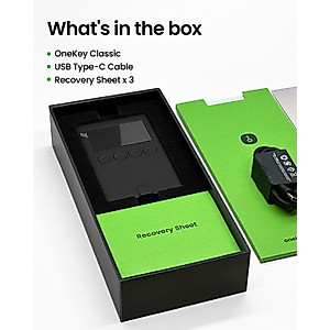 Open Source Crypto Wallet OneKey Classic 1S, Hardware Wallet w/Bluetooth & NFT Support, EAL 6+ Cold Storage, 100% Offline, Tamperproof, Stores Private Keys, Seeds & Crypto Assets BTC ETH...