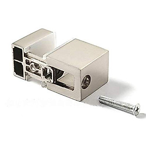 XVL 15-Inch Bathroom Glass Shelf Brushed GS3002L