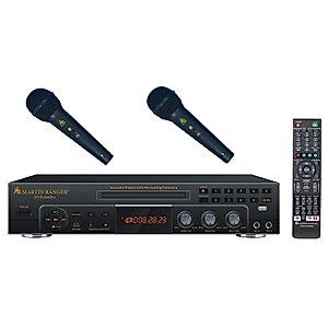 Marin Ranger HDDVD950PRO HDMI Digital Karaoke Player with CDG to MP3G Converter, DVDs Ripping and USB Digital Recording with Two Free DM-11PRO