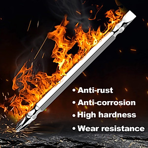 ERAVOR 3.6V Cordless Electric Screwdriver, Rechargeable Power Screwdrivers, Automatic Home Repair Tool with Non-slip handle & LED light, Includes 5pcs Bit, 1800mAh USB Rechargeable Battery - Black