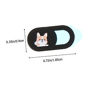 SOLUSTRE 9 Pcs Camera Privacy Cover Laptop Computer Camera Slide Blocker Laptop Camera Blocker Slider Flat Lens Cap