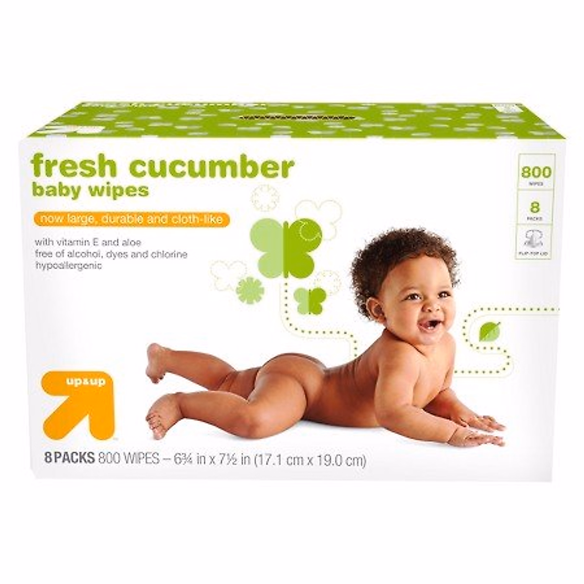 Up & Up Cucumber Baby Wipes 800 Count