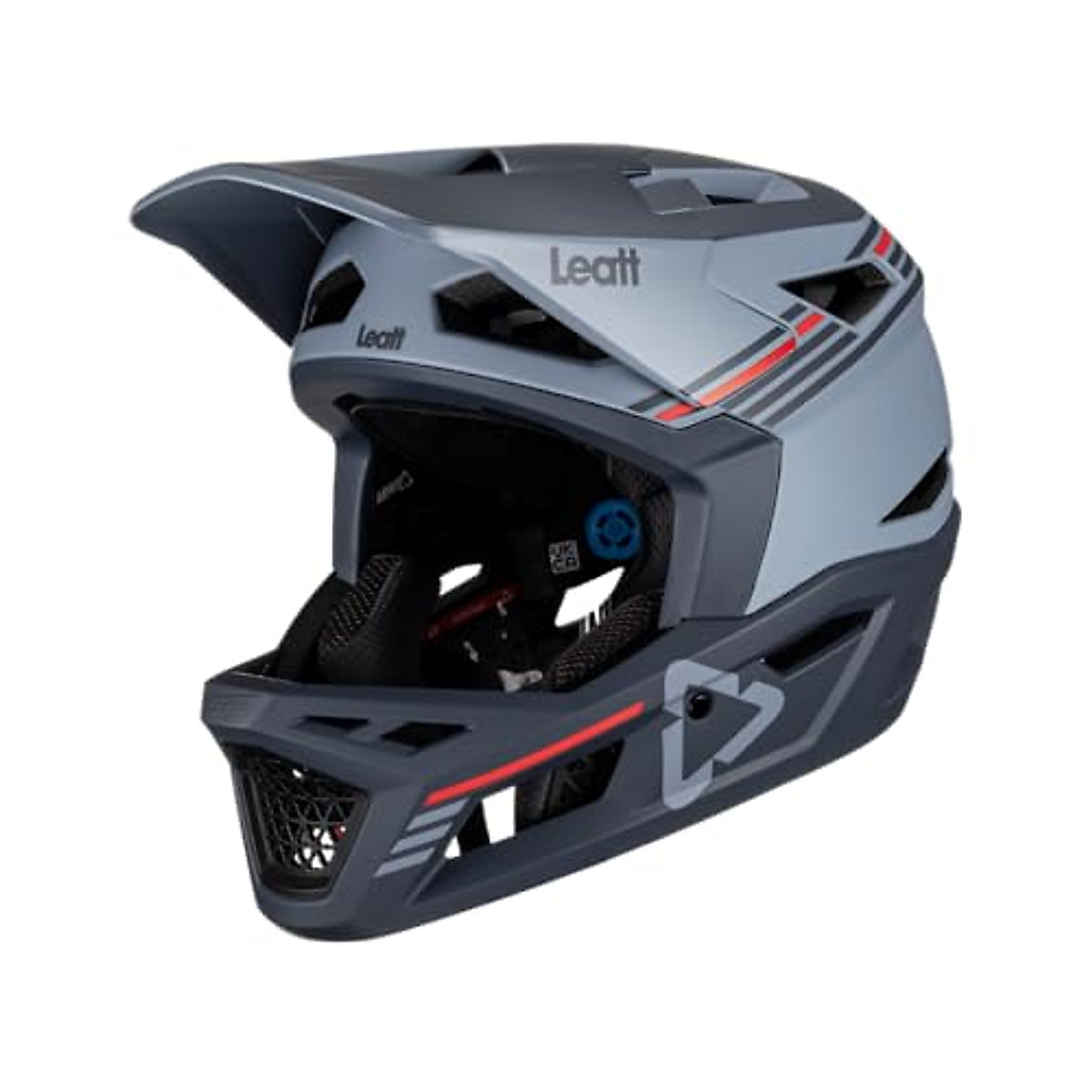 Leatt Helmet Mountain Bike Gravity 4.0 V23 Titanium #M 57-58cm