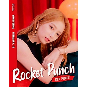 Rocket Punch 'Red Punch' 2nd Mini Album CD+80p Booklet+1p PhotoCard+1p Bookmark+1p Sticker+Pouch+Message PhotoCard SET+Tracking Kpop Sealed