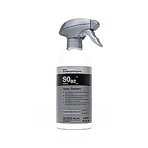 Koch-Chemie - Spray Sealant - Easily Create a Hydrophobic and High-Gloss Painted Surface; Visible Color Deepening; Perfect Water Beading Effect; Easy to Use Spray Application (500 milliliters)