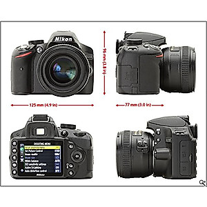 Nikon D3200 24.2 MP CMOS Digital SLR with 18-55mm f/3.5-5.6 AF-S DX VR NIKKOR Zoom Lens (Import)