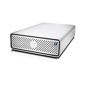 G-Technology 8TB G-Drive with Thunderbolt 3 and USB-C Desktop External Hard Drive, Silver – 0G05373-1