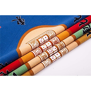 HengKaiSing 31.5" Table Cover - Slip Resistant Mahjong Game/Poker/Dominos/Card Tablecovers Table Top Mats 2 Pack (at Random Colors)