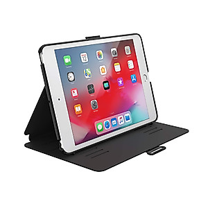 Speck Products BalanceFolio iPad Mini 4 (2019) Case and Stand, Black, Black (126936-1050)