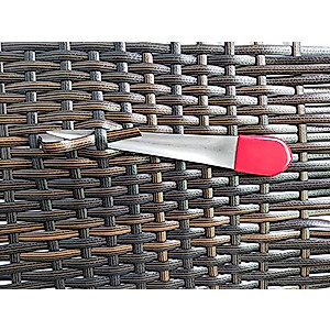 Knitting Tools Prying Tools Picking Tools for Knit and Repair Rattan Chair Table Basket (Prying Tool, 7.3)