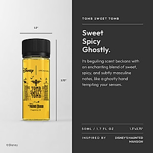 Aroma360|Disney | Tomb Sweet Tomb Oil Blend | Haunted Mansion Inspired Diffuser Oil | Aromatherapy Scent Diffuser Oil | Cinnamon, Tonka and Bergamot 1.7 fl oz, 50 mL