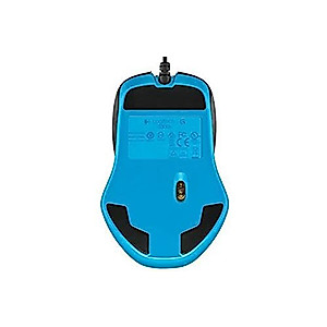 Logitech G300s Wired Gaming Mouse, 2,5K Sensor, 2,500 DPI, RGB, Lightweight, 9 Programmable Controls, On-Board Memory, Compatible with PC/Mac - Black