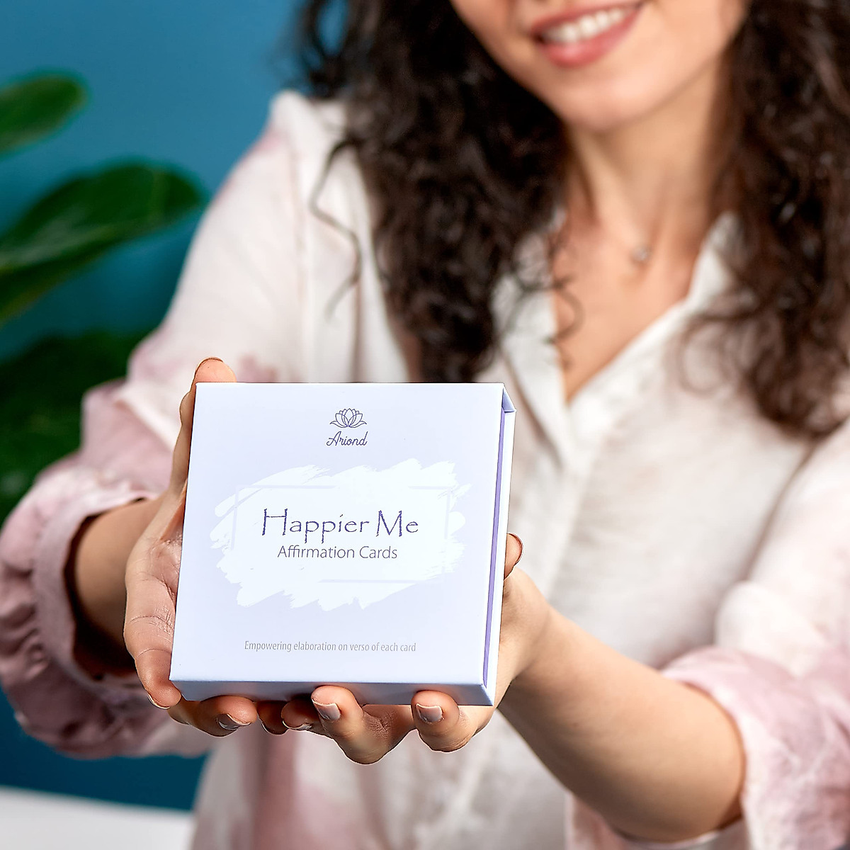 Positive Affirmations Cards for Women | Motivational Cards with Thought-Provoking Questions, Daily Affirmations for Women | Mindfulness Cards, Inspirational Cards, Meditation Cards