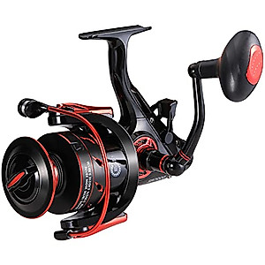 Sougayilang Carp Spinning Reel Carbon Fiber Drag for Fishing Action Bait Feeder Standard Fishing Reel Runner for Freshwater - SA4000
