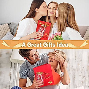 Birthday Gifts for Women Men - Iced Coffee Glass with Bamboo Lid and Straw, Thank You Gifts for Best Friend Coworker Boss Lady, Her, Daughter, Inspirational Appreciation Drinking Can Shaped Cup