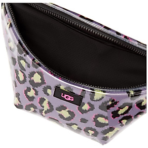 UGG Women's Nasha Belt Bag Clear Handbag, Black Spotty, One Size