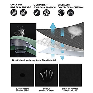 RUNNING GIRL Sports Bra for Women, Criss-Cross Back Padded Strappy Sports Bras Medium Support Yoga Bra with Removable Cups(2825 Green M)