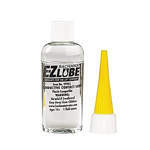 Bachmann Trains - E-Z LUBE - CONDUCTIVE CONTACT LUBE (1 fluid ounce) - For Use With All Scales