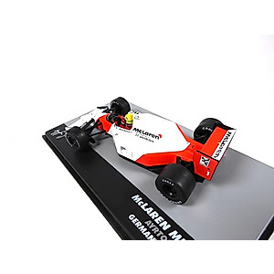 OPO 10 - Formula 1 car 1/43 Compatible with McLaren MP4 / 7# 1 Ayrton Senna Germany GP F1 1992 (723)