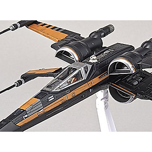 Bandai Hobby Poe's Boosted X-Wing Star Wars, Bandai Star Wars 1/72 Plastic Model Hobby Space Ship