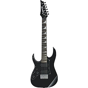 Ibanez GRGM 6 String Solid-Body Electric Guitar, Left, Black Night (GRGM21BKNL)