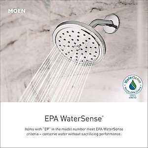 Moen Chrome One-Function Eco-Performance Shower Head, 6303EP , 1.75 GPM