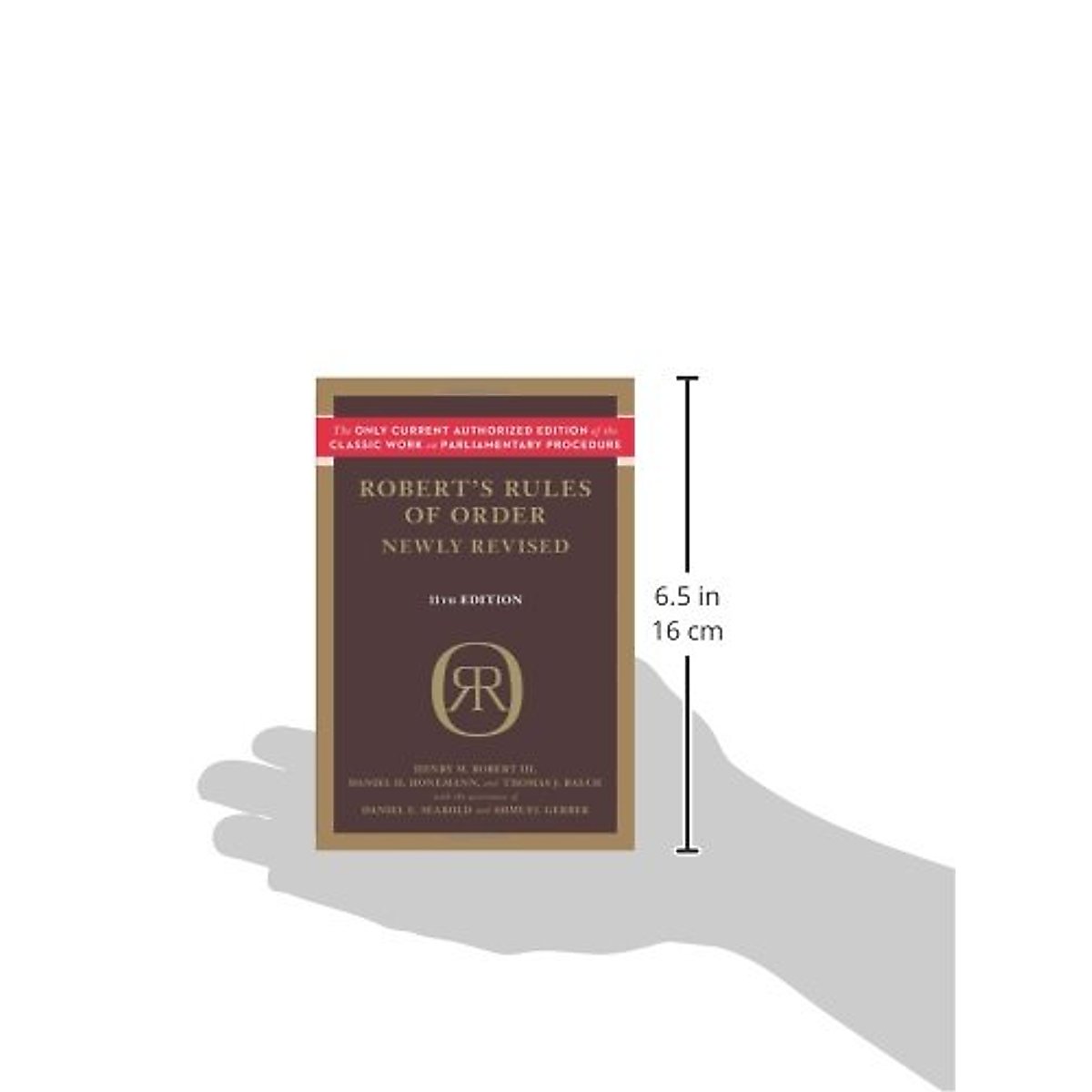 Robert's Rules of Order Newly Revised