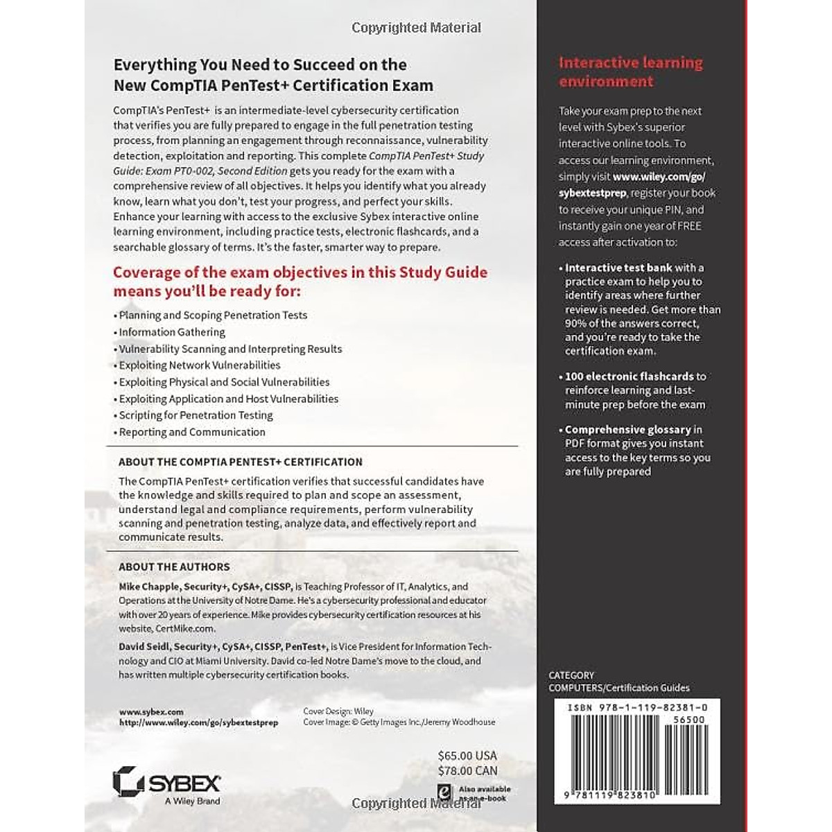 CompTIA PenTest+ Study Guide: Exam PT0-002 (Sybex Study Guide)