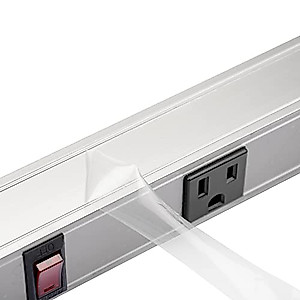 ProHT 6 Outlet Aluminum Power Strip Silver (03196)
