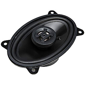 Hifonics ZS46CX Zeus Coaxial Car Speakers (Black, Pair) – 4x6 Inch Coaxial Speakers, 200 Watt, 2-Way Car Audio, Passive Crossover, Sound System (Grills Not Included)