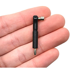 Professional Fingerboard Tool, Screwdriver and Nut Driver, Black Colorway, Pack of 1 - Teak Tuning